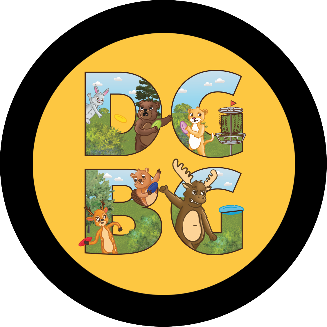 DGBG: Disc Golf Board Game – CHAINS
